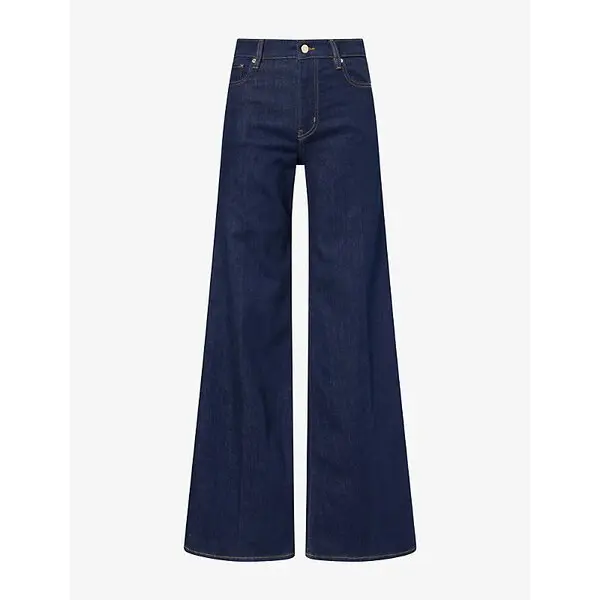 FRAME The Palace Cotton-blend Denim Jeans - Rinse