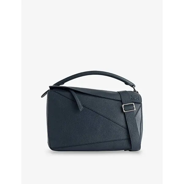 Loewe Puzzle Large Grained Leather Handbag