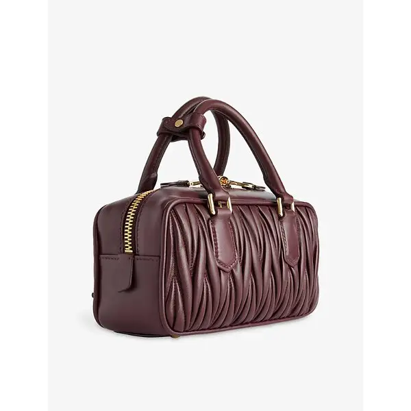 Miu Miu Arcadie Matelassé Leather Handbag