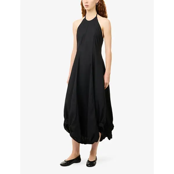 Gimaguas Samba Halter Cotton Maxi Dress