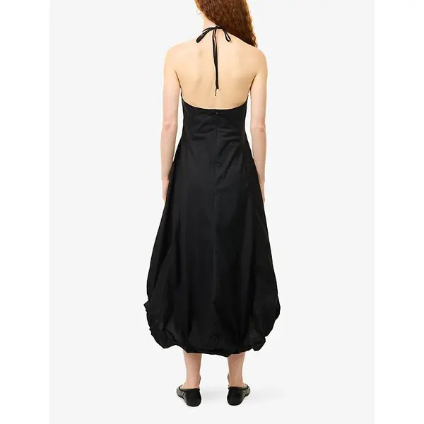 Gimaguas Samba Halter Cotton Maxi Dress