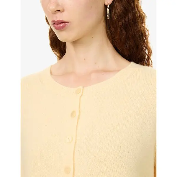 REFORMATION Clara Crew Cashmere Cardigan