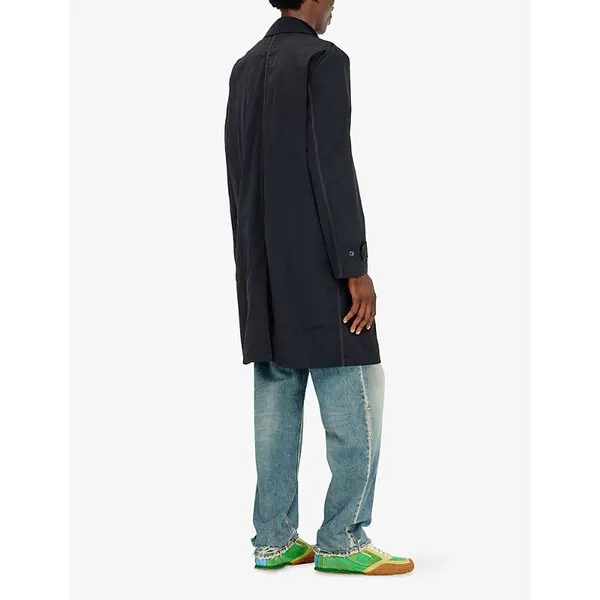 DIESEL® Mid-length Crinkle Woven Jacket