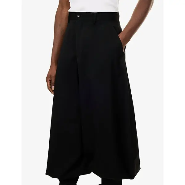 Comme Des Garçons Balloon Wool Trousers