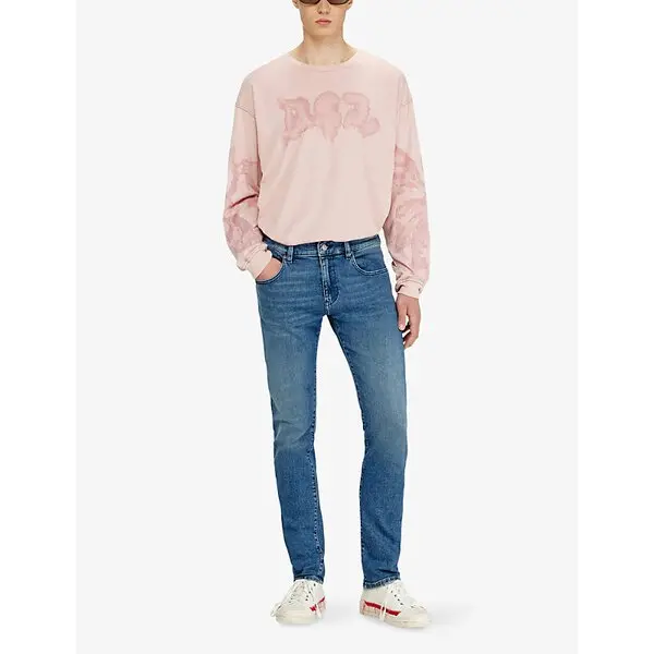 DIESEL® D-strukt Slim-leg Denim Jeans