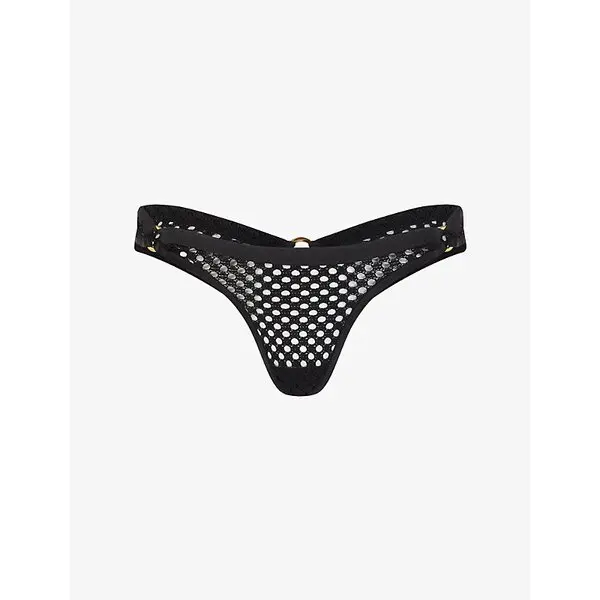 Agent Provocateur Bubbles Fishnet Thong