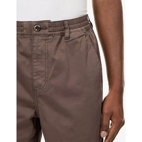 Paige Eberton Tapered-leg Cotton Trousers