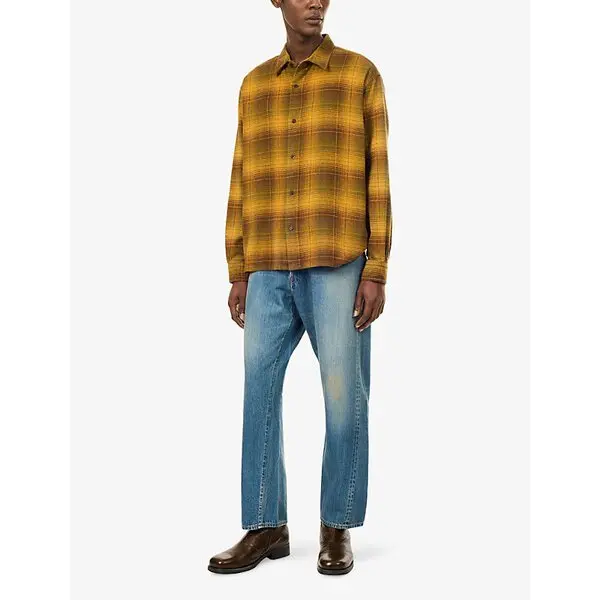 A.PRESSE No.22 Wash Wide Denim Jeans