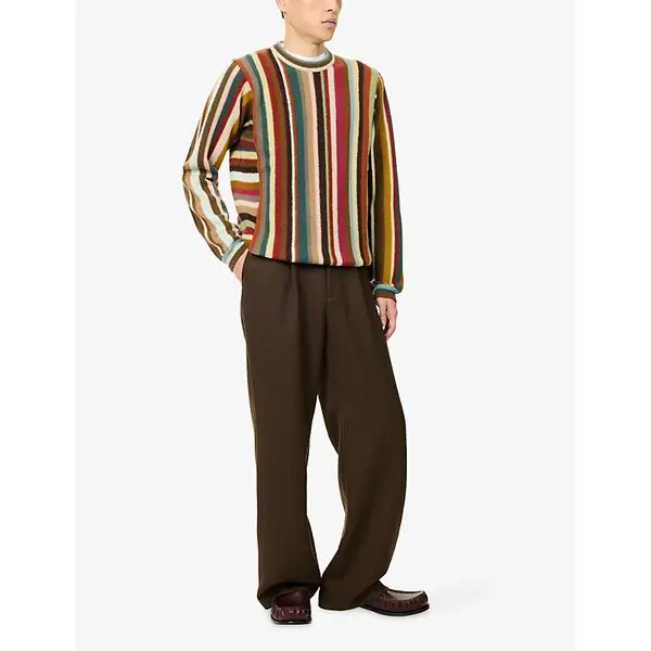 Paul Smith Artist Stripe Merino-wool Jumper
