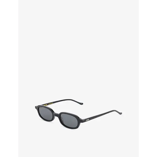 KAREN WAZEN Carolyn Rectangular-shape Acetate Sunglasses
