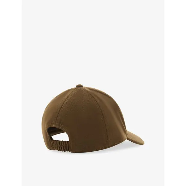 Boggi Milano Brand-embroidered Knitted Baseball Cap