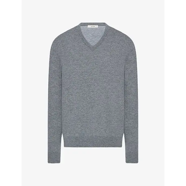 THE ROW Nian V-neck Cashmere Jumper