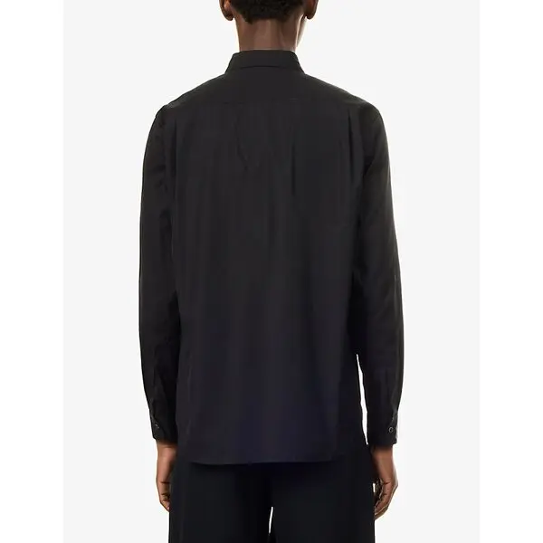 Comme Des Garçons Folder Over Cotton Shirt