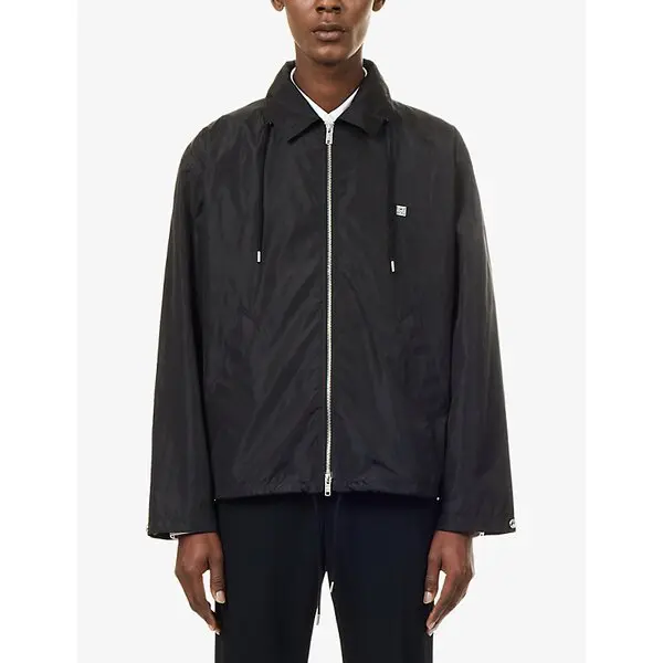 TOTEME Logo-embroidery Drawstring Nylon Jacket