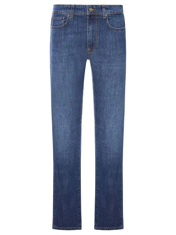Incotex Jeans Dritti Regular Fit - Blue