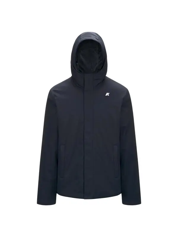 K-WAY Inspired Lightweight Water-resistant Coat - Navy