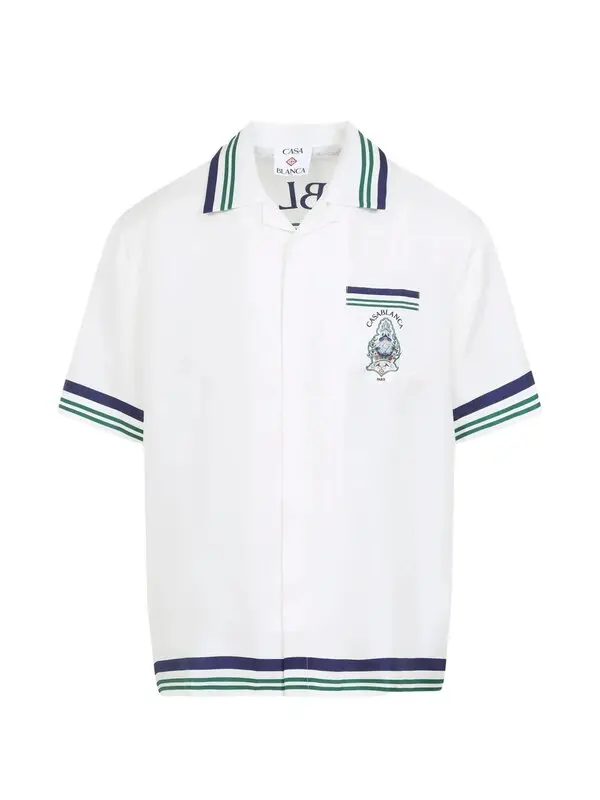 Casablanca Hotel Emblem Short-sleeve Shirt By