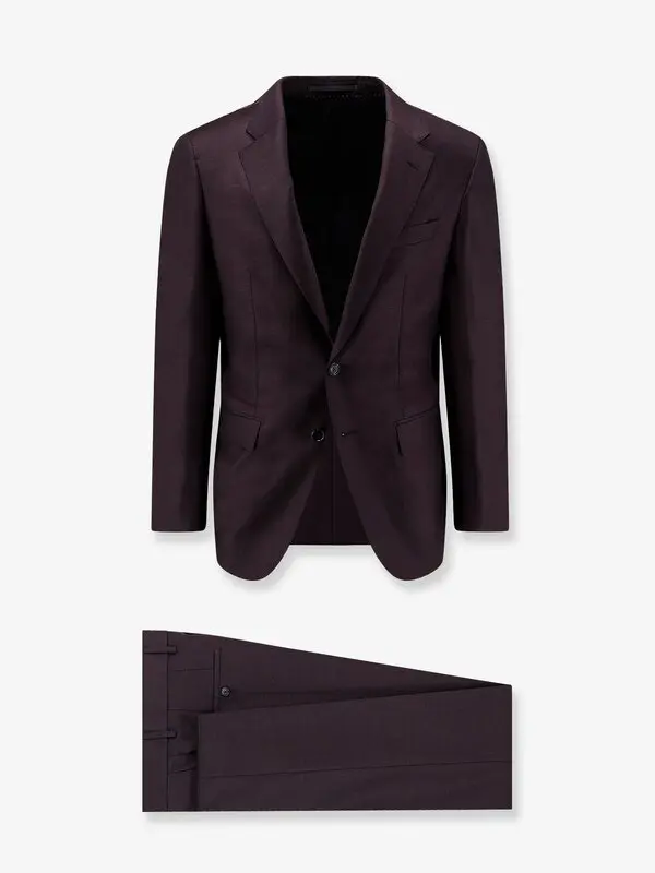 BOSS Harvers Virgin Wool Suit