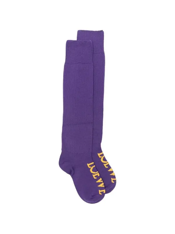 Loewe Logo Wool Socks