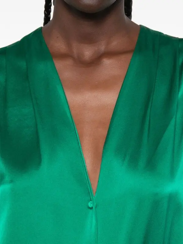 FORTE_FORTE Silk Satin Shirt