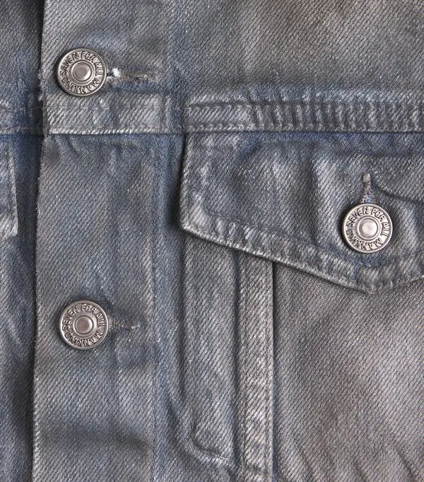 7 For All Mankind Coated Denim Jacket