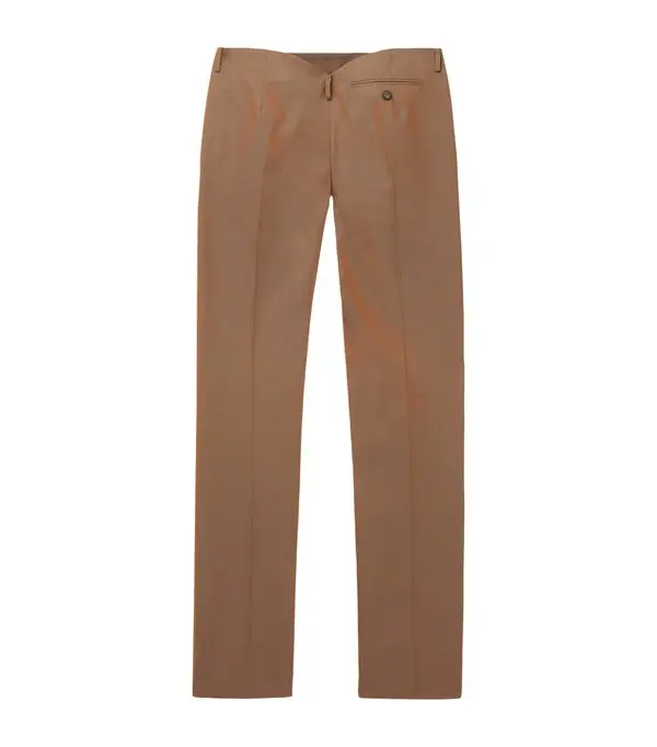 Alexander McQueen Iridescent Bumster Trousers