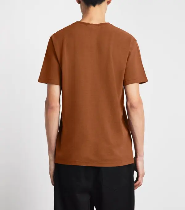 Stone Island Ghost Piece Logo T-shirt - Red