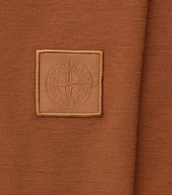 Stone Island Ghost Piece Logo T-shirt - Red