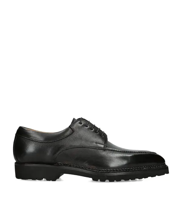 Bontoni Leather Eroico Derby Shoes