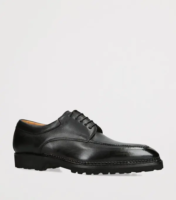 Bontoni Leather Eroico Derby Shoes