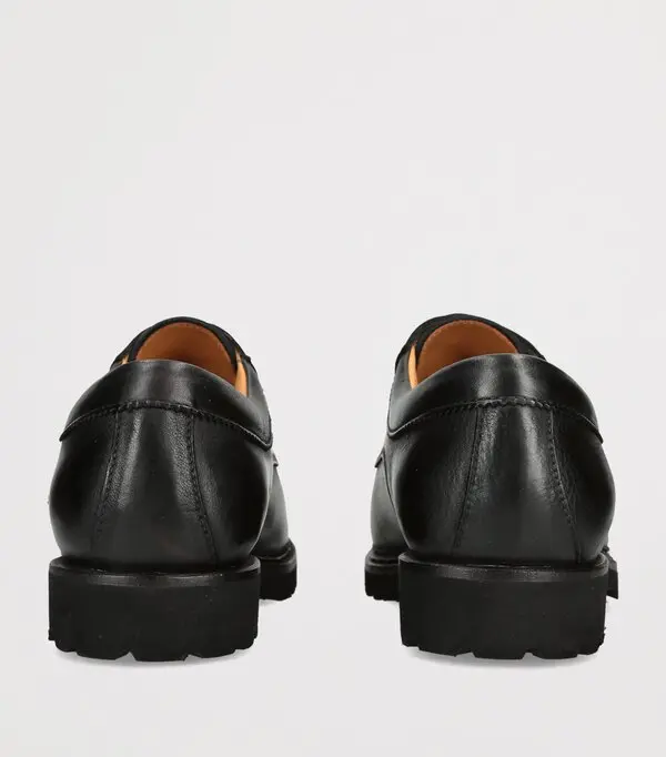 Bontoni Leather Eroico Derby Shoes
