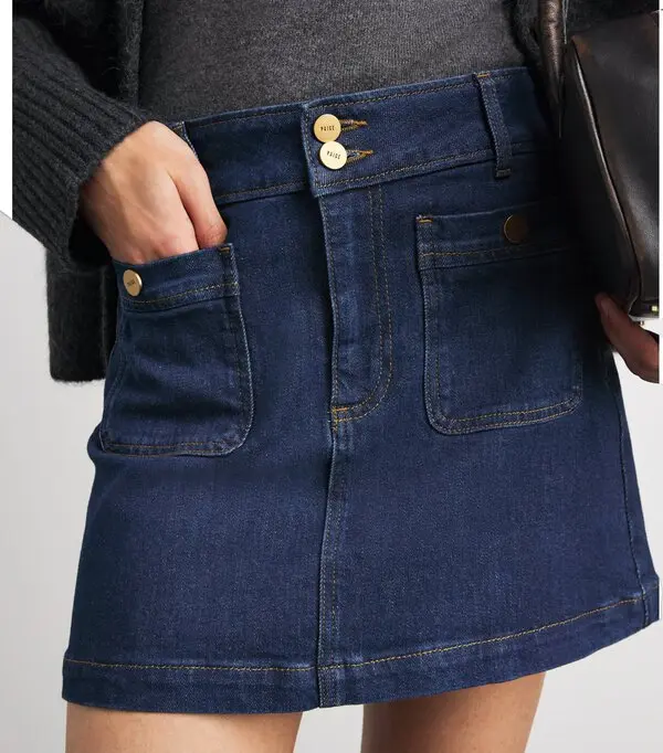 Paige Janelle Denim Skirt