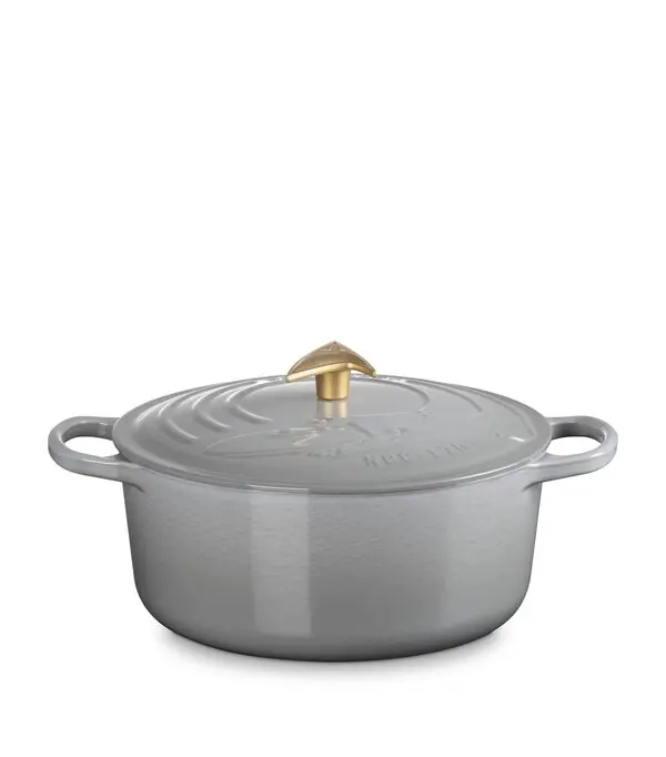 LE CREUSET X Star Trek Signature Round Casserole Dish - Grey