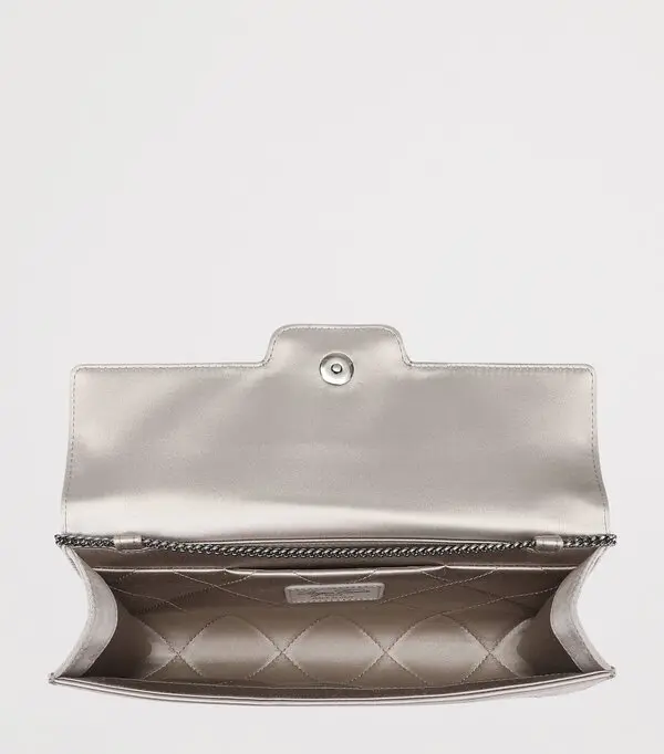 ROGER VIVIER Embellished Efflorescence Envelope Clutch Bag