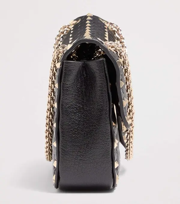 Valentino Garavani Medium Leather Rockstud Spike Shoulder Bag
