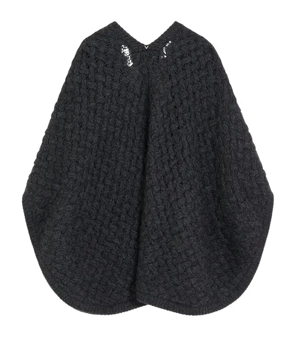 Valentino Garavani Wool-blend Poncho
