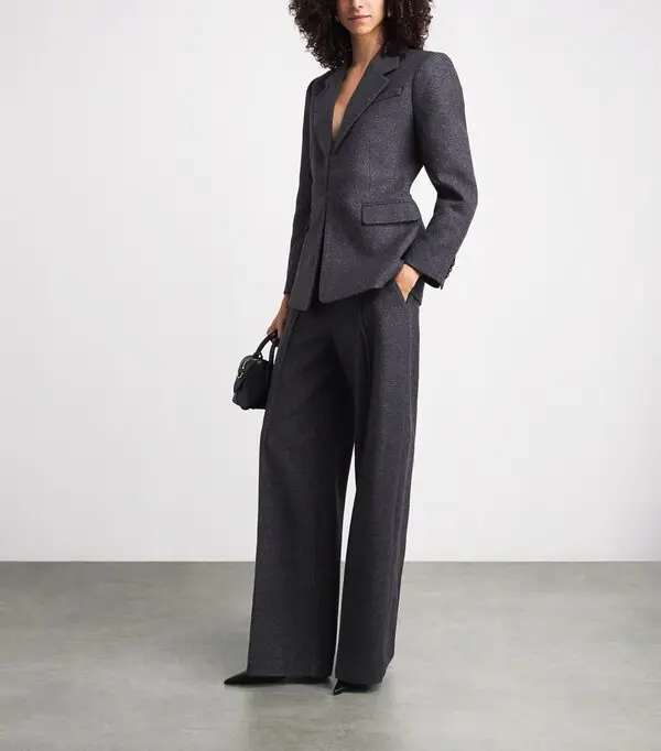 Paige Wool-blend Vicenza Trousers