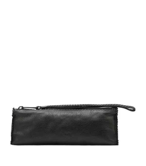 ALLSAINTS Leather Siloh Pencil Case