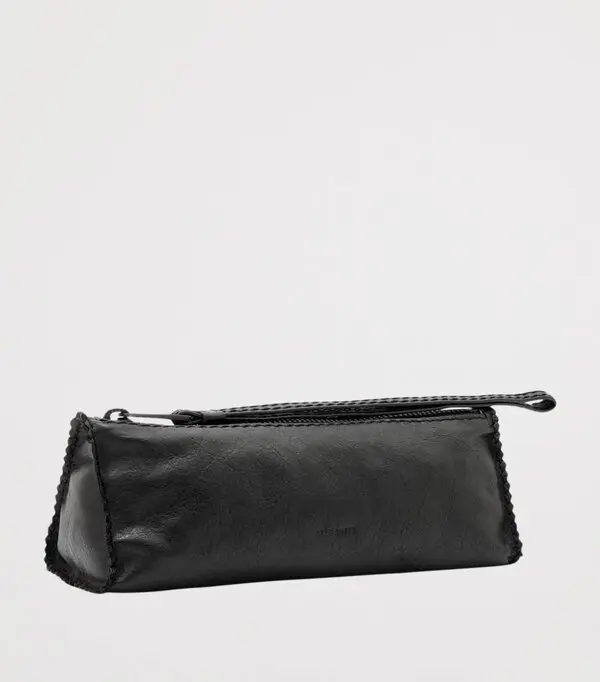 ALLSAINTS Leather Siloh Pencil Case