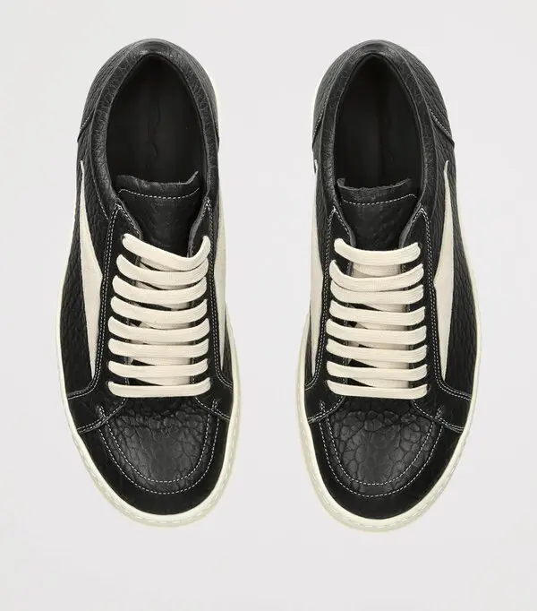 Rick Owens Leather Vintage Sneakers