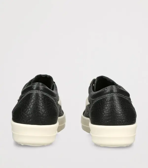 Rick Owens Leather Vintage Sneakers