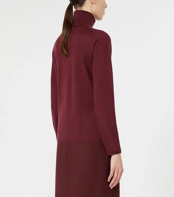Max Mara Virgin Wool Rollneck Sweater