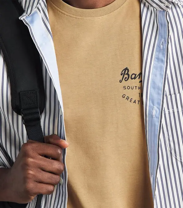 Barbour Cotton Script Graphic T-shirt