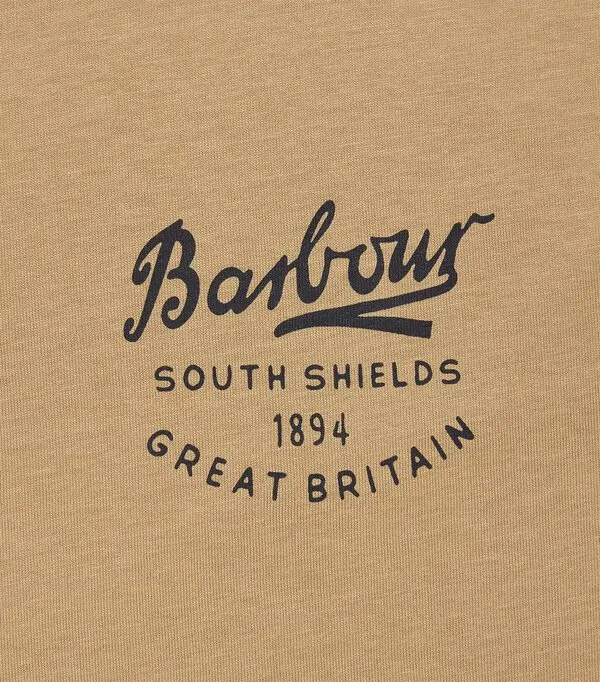 Barbour Cotton Script Graphic T-shirt