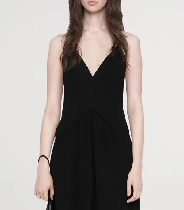 ALLSAINTS Chiffon Fawn Midi Dress
