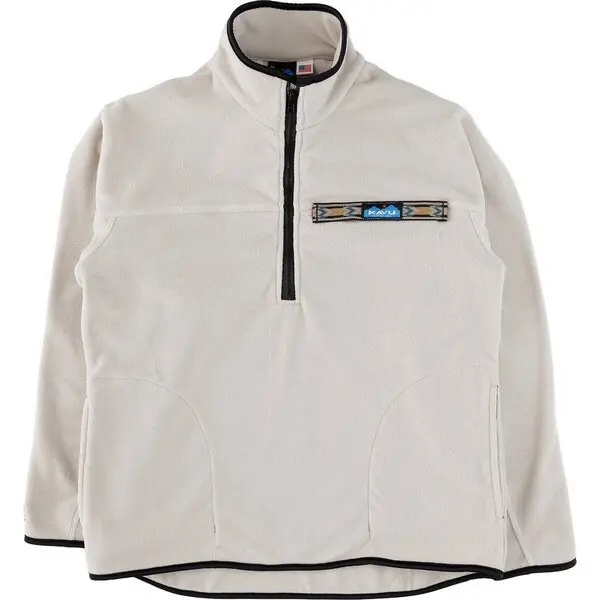 KAVU Throwshirt Fleece Pullover1/2-zip