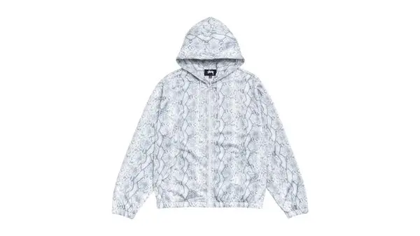 StÜssy Athletic Mesh Zip Hoodie