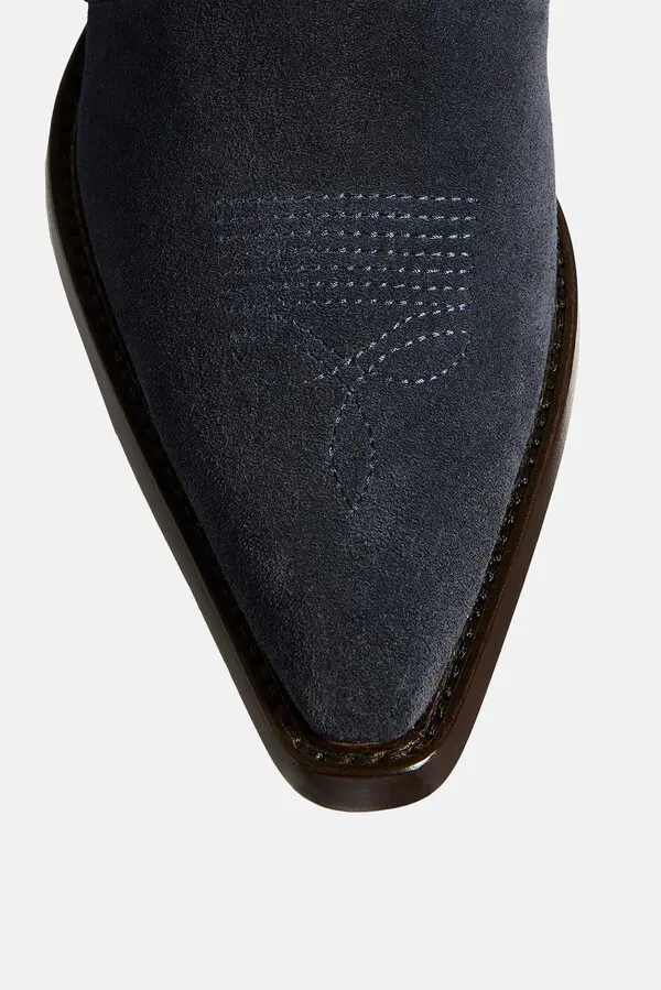 Khaite Clive Ankle Boot - Blu