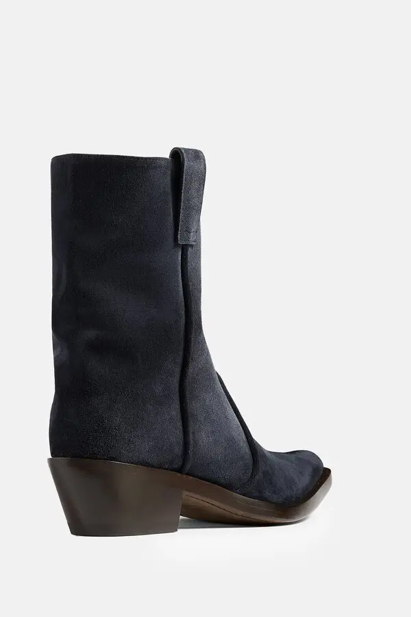 Khaite Clive Ankle Boot - Blu