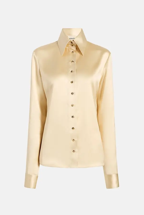 Khaite Top Ivy - Beige